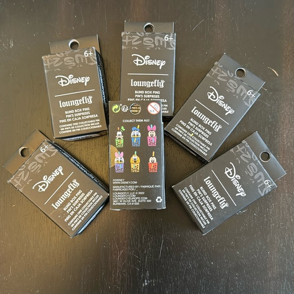 Loungefly | Jewelry | Loungefly Disney Collector Pins Blind Box | Poshmark